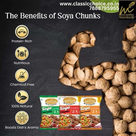 Soya Chunks 10 Rs Pouch Packaging Size 50 G At ₹ 9 Kg In Kurali Id