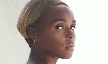 Janelle Mon E Swarmed By Fans Days After She Danced Topless On The Beach During Th Birthday
