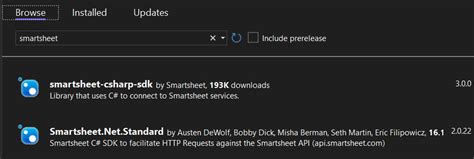 Read Update Smartsheet Data Using C Console Application