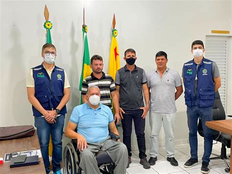 Gabinete Itinerante Da Senadora Mailza é Recebido Pelo Vice Prefeito