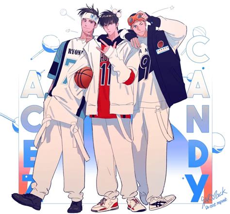 Slam Dunk Manga Kanagawa Prefecture Slums Kuroko Slammed Cute