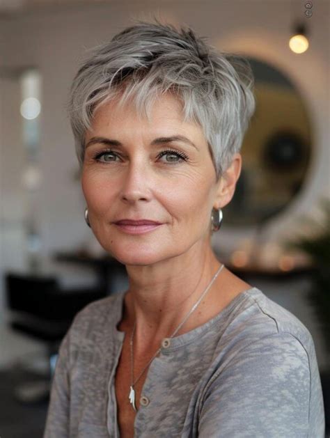 Chic Pixie Hairstyles For Older Women In 2024 Short Hair Older Women