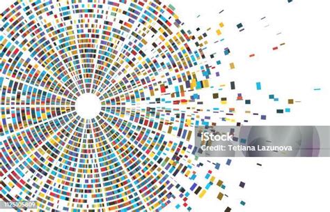 Dna 테스트 Infographic입니다 게놈 순서 지도 염색체 구조 및 유전자 시퀀싱 차트 추상 데이터 벡터 일러스트 레이 션