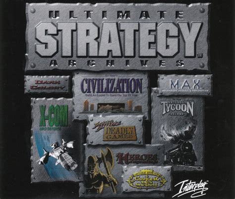 Ultimate Strategy Archives Cover Or Packaging Material Mobygames