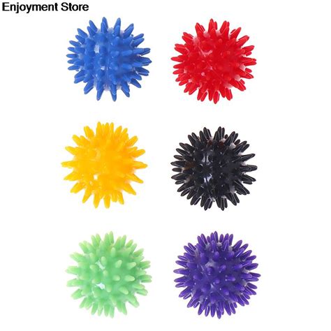 1pc Full Body Spiky Massage Hard Stress Ball 6cm F Vicedeal