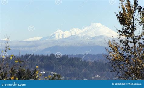 Mount Baker Mountain Peak Summit North Cascades National Park Winter