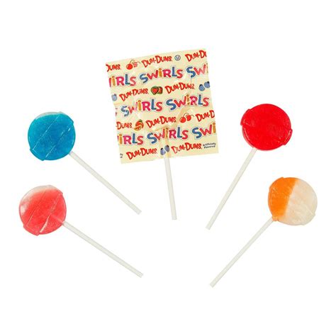 Dum Dum Swirls Flat Pops Lollipops Lollipops From Smilemakers