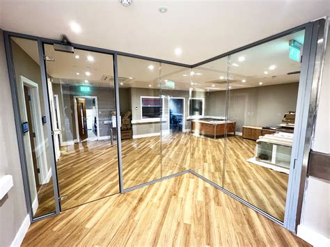 Glass Partitions At Tinklin Springall Solicitors Bromley Kent
