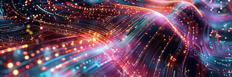 Una Visualización Abstracta De Big Data Con Gráficos Complejos