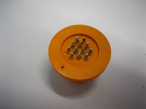 Garmin 12 Pin Yellow Orange Pcb Mounted Transducer Connector For Gpsmap