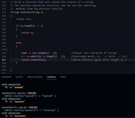 Solved Having Trouble Finalizing This Recursive Function To Chegg