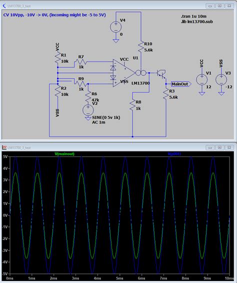 Trouble Getting Lm13700 Circuit Working R Synthdiy