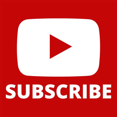 Youtube Subscribe Button Free Vector Graphic