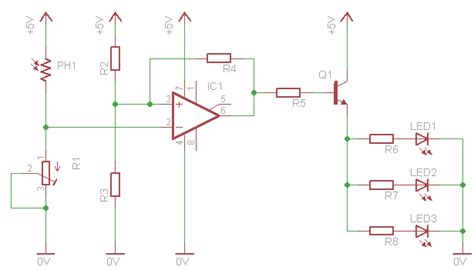 Automated Light Controller With Adjustable Sensitivity And Hysteresis