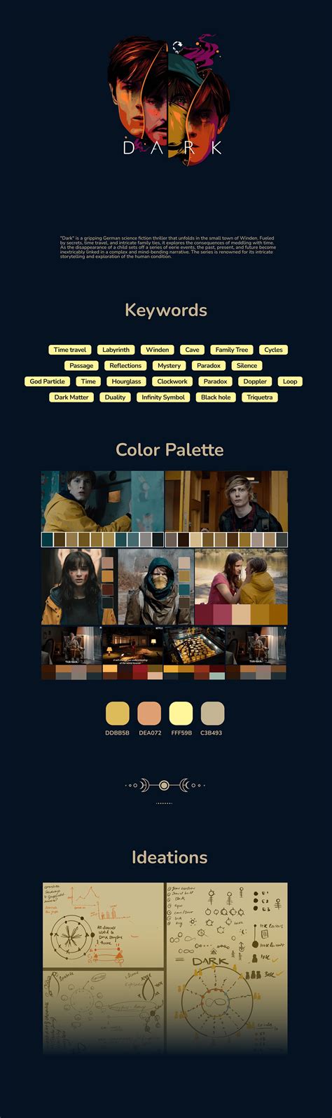 Netflix Dark Data Visualization Behance