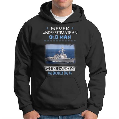 Uss Bulkeley Ddg 84 Destroyer Classes Ship Father Day T Hoodie