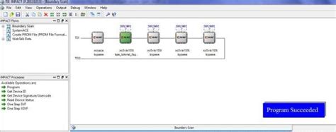 Programming The Fourth Fpga And Downloading The Bit File With The Ise