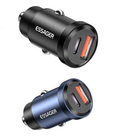 Essager USB Og Type C Bil Lader SPORT EXPLORING