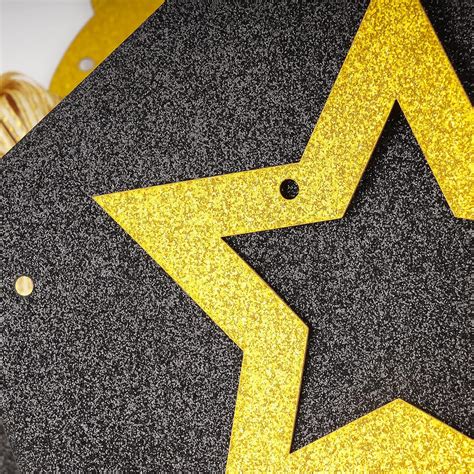Congratulations Graduation Banner Festoon Paper Class Of 2021 Gold
