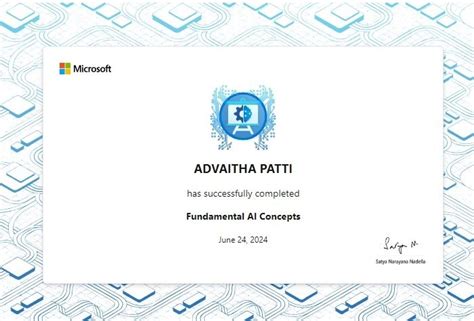 Advaitha Reddy Patti On Linkedin Microsoftcertifications