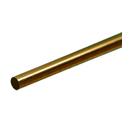 Round Brass Rod 132 To 38 Od Kands Precision Metals Usa Made