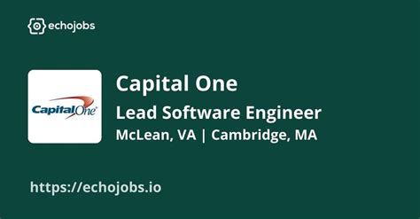 Capital One Is Hiring Lead Software Engineer Full Stack Us Mclean