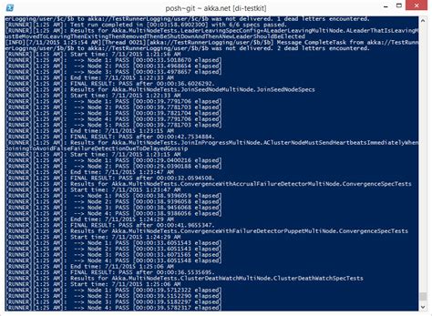 using the multi node testkit akka