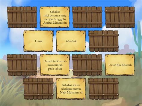 Quiz Umar Bin Khattab Dan Salahuddin Al Ayubi Matching Pairs