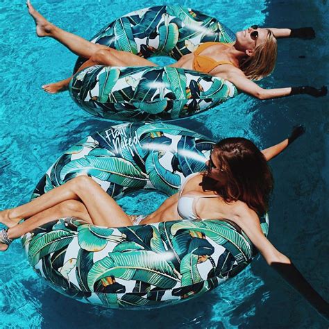 Float Naked Pool Tubes With Fun Prints Celebrity Approved Tubes For