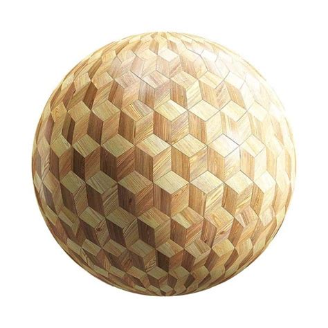 Light Cube Wood Parquet Pbr Texture