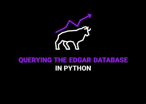 Tensorflow Kr 파이썬에서 Edgar 데이터베이스를 사용하는 방법