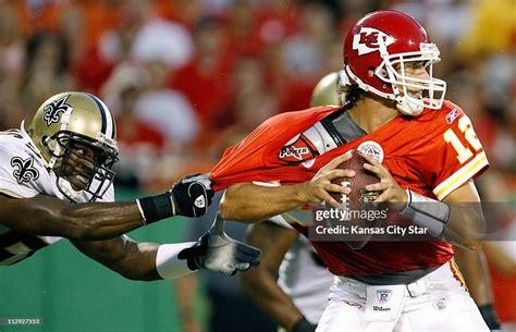 Kansas City Chiefs Quarterback Brodie Croyle Pulls Away From The