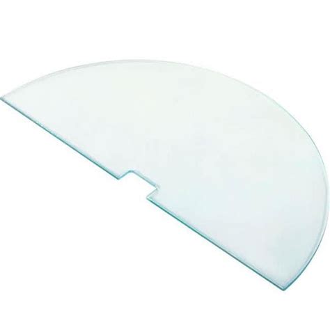 Cal Mil 831 Rd Glass Shelf For Pillar Risers Round 1975 X 10 X 25