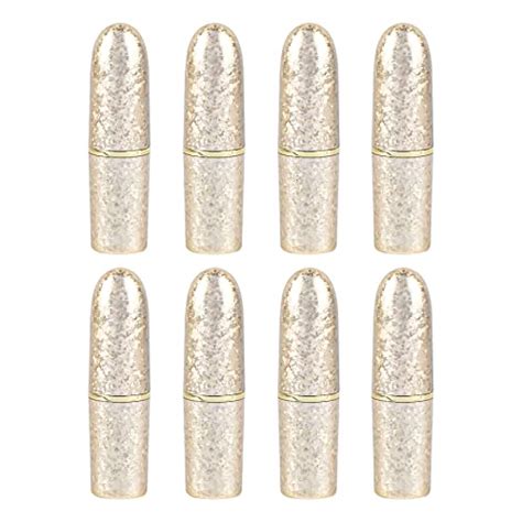 Auear Empty Lip Balm Lipstick Tubes Container Bullet Shape For