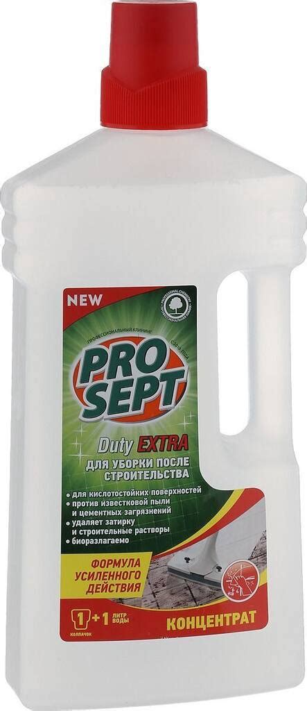 Средство ProSept Duty Extra для уборки после строительства 1л арт. 118 ...