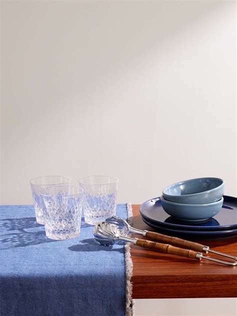 Soho Home Barwell Set Of Four Crystal Rocks Glasses For Men Mr Porter
