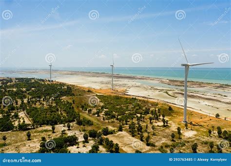 Wind Power Plant In Sri Lanka Stock Image Image Of Jaffna Rotate