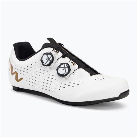 Buty szosowe męskie Northwave Revolution 3 white bronze 80221012