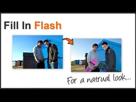Photography Tips Fill In Flash Tutorial YouTube