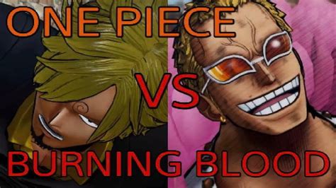 サンジvsドフラミンゴ One Piece Burning Blood Youtube