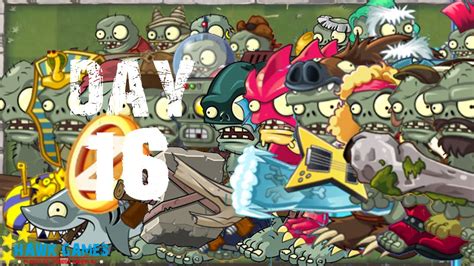 Plants Vs Zombies 2 Modern Day Day 16 [gargantuar Battle] No