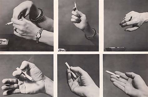 The 1950s Cigarette Psychology 9 Ways Of Holding Your Cigarette And