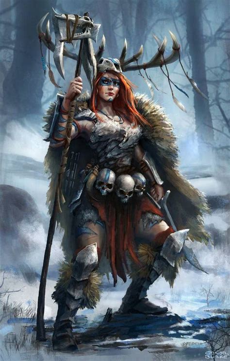 Barbarian Warrior Woman