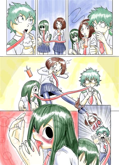My Hero Academia Tsuyu My Hero Academia Shouto Boku No Hero Academia