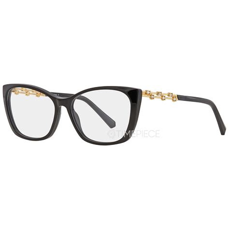 Swarovski Demo Cat Eye Ladies Eyeglasses Sk5383 001 54