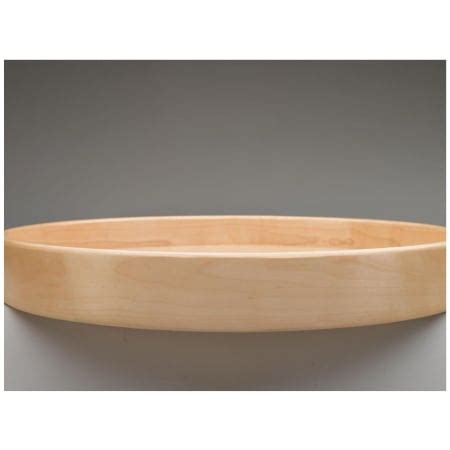 Rev A Shelf LD NW BS Lazy Daisy Natural Wood Kidney Lazy Susan For Corner Base