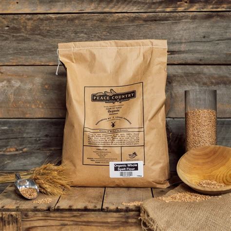Organic Whole Spelt Flour Peace Country Milling And Grains