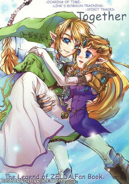 New Doujinshi Added Together Bonus Comic Legend Of Zelda Zelda