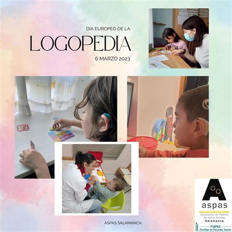 DÍA EUROPEO DE LA LOGOPEDIA Aspas Salamanca
