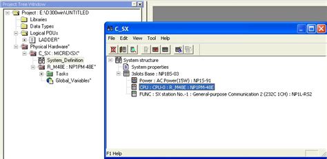 PLC Setting FUJI MICREX Support Devices DeviceXPlorer OPC Server
